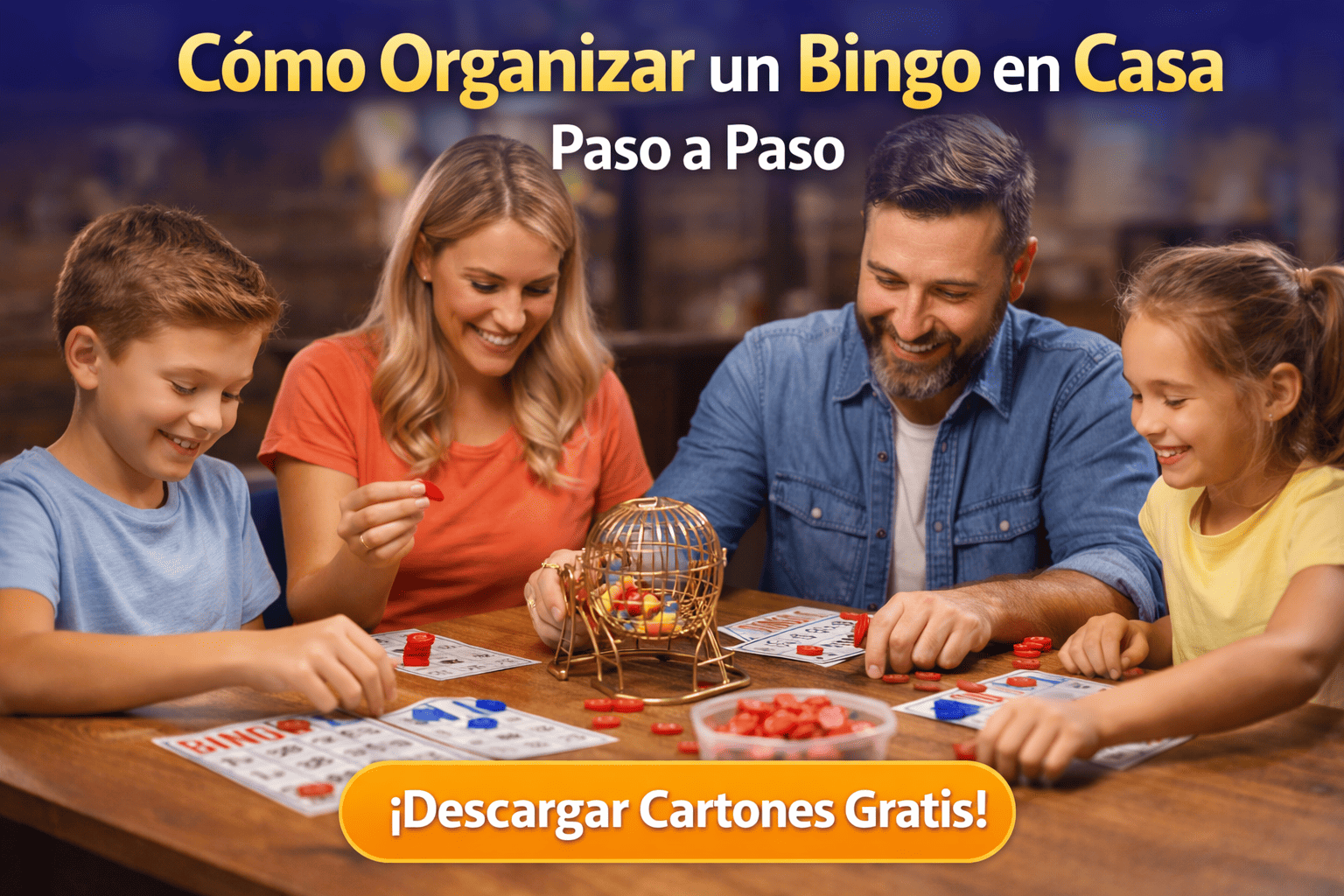 📝 Cómo organizar un bingo en casa paso a paso (Guía completa) - Juega ...